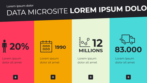 Microsite-Vorlagen | Genially